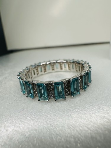 Bomb Party Sz11 Revealed BP Ring Fashion Jewelry RBP Full Wrap Blue ...