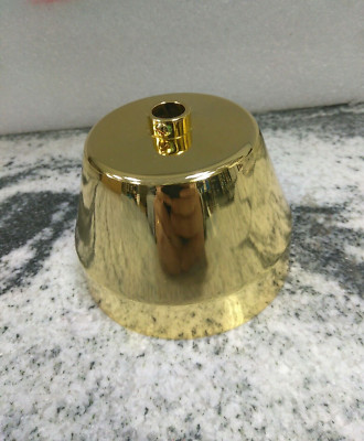 Polished Brass Ceiling Canopy Cap for Hanging Light Fixture Chandelier ...