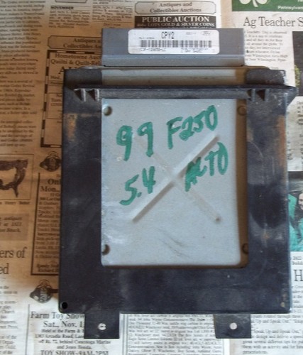 1999 Ford F-250 5.4L Engine Computer Control Module ECM ECU YC3F-12A650 ...