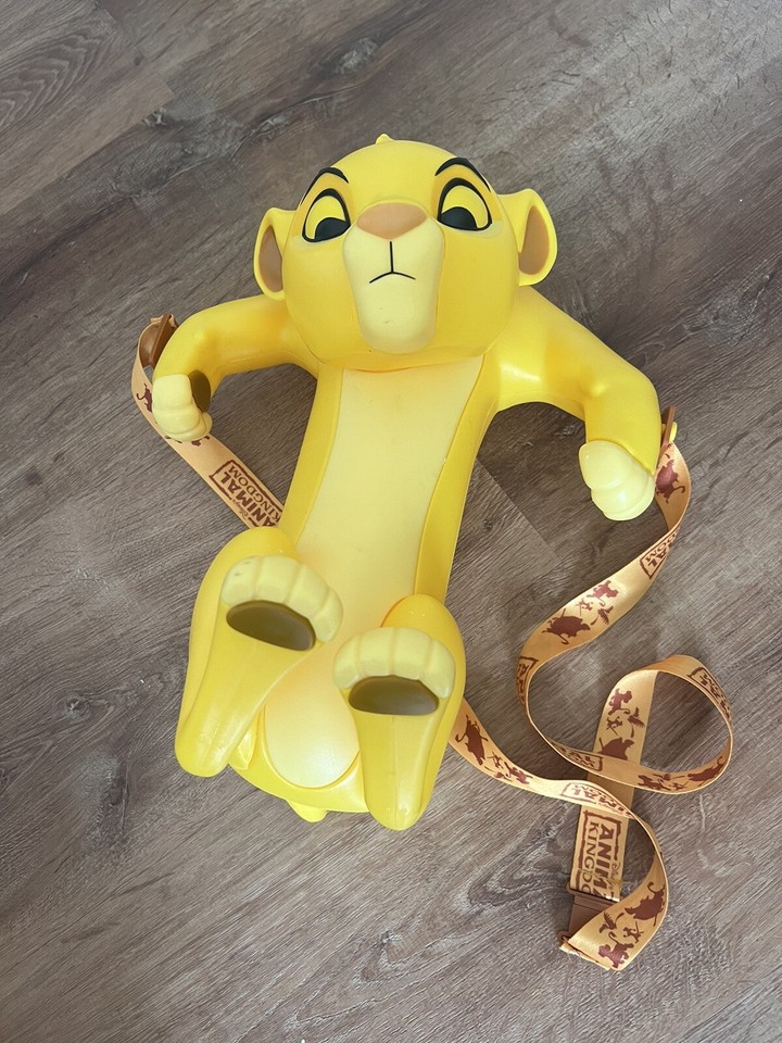 Disney Parks Animal Kingdom The Lion King Baby Simba Popcorn Bucket w ...