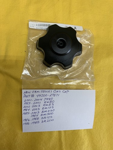 OEM SUZUKI FUEL TANK CAP (44200-27871) JR80,RM125,RM250,RM500, RM80 ...