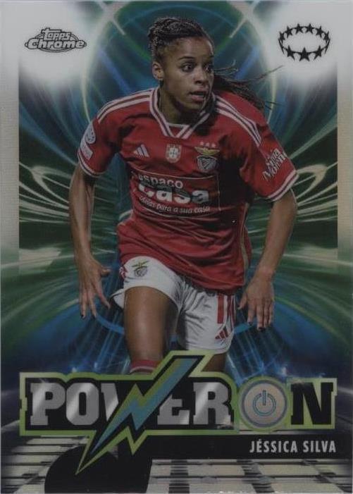 2023-24 Topps Chrome Uefa Women's Champions League - Power on Jessica ...