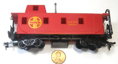 Bachmann HO Model RR Caboose Freight Car ATSF Santa Fe 3851 BN6 | eBay
