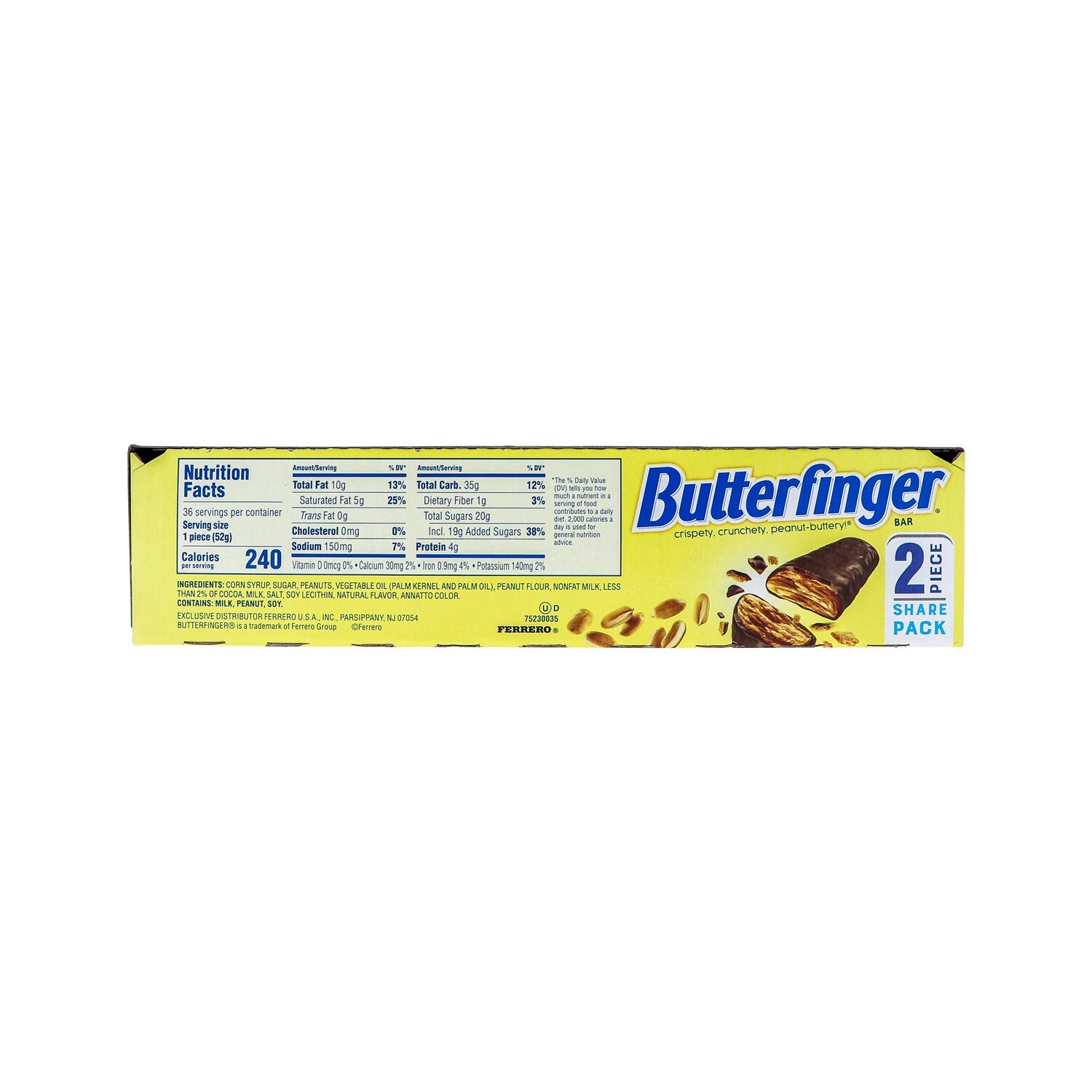 Butterfinger King Size Candy Bar 18 Count - 3.7oz Each | eBay