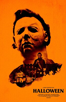 John Carpenter's Halloween movie poster print (b) : 11 x 17 inches | eBay