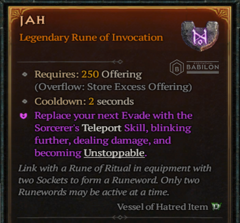 DIABLO 4 SEASON 9 Mythic Uniqes Rune Set &All Runes PC PS4 PS5 XBOX ...