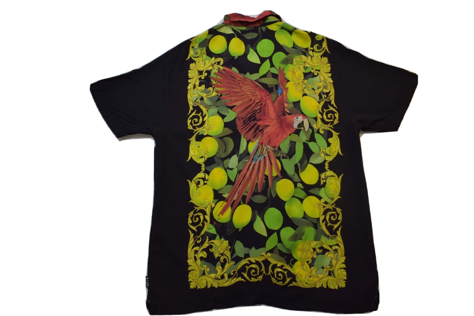 LRG Lifted Research Group Mens A1 Perico Parakeet Woven Button-Up Shirt ...
