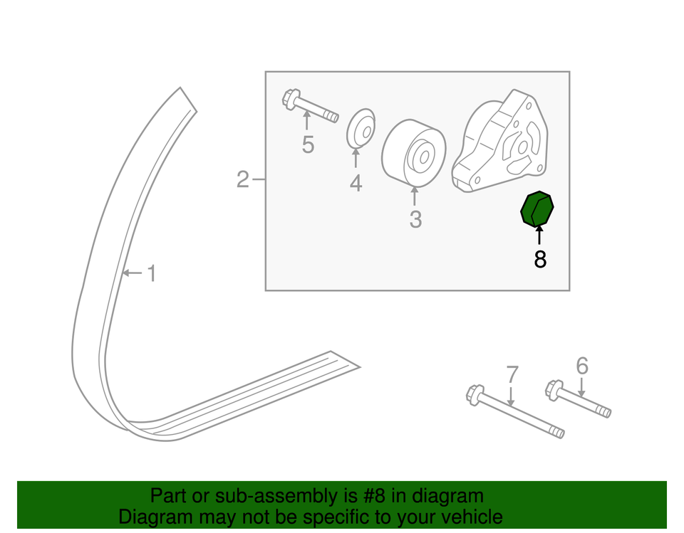 Genuine Honda Idler Pulley Nut 90202-PNA-003 | eBay