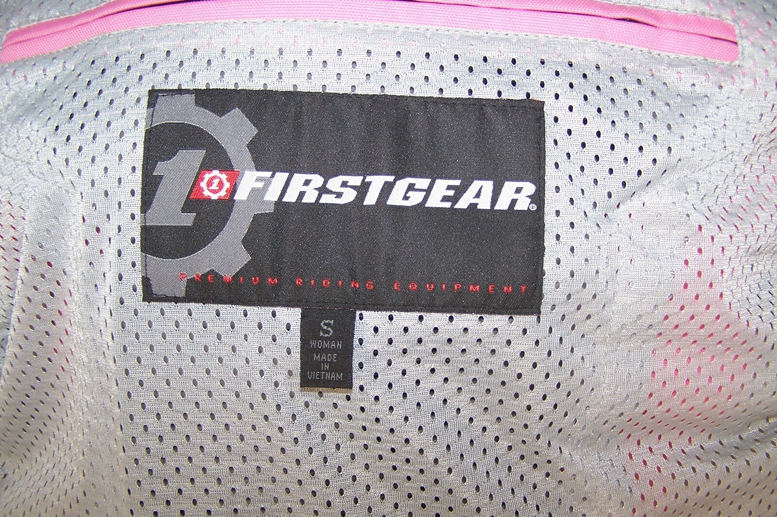 First Gear Hypertex Body Armor Motorcycle Street Jacket Pink Textile ...