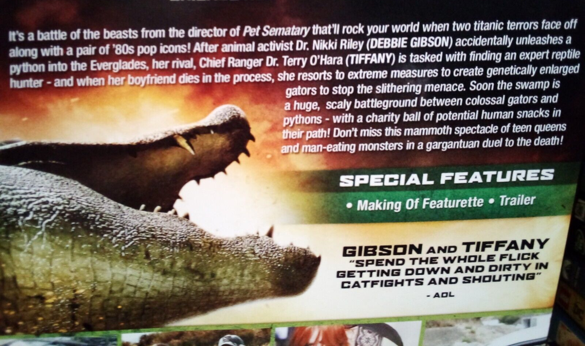 Mega Python Vs Gatoroid Cast Debbie Gibson And Tiffany Take '80s