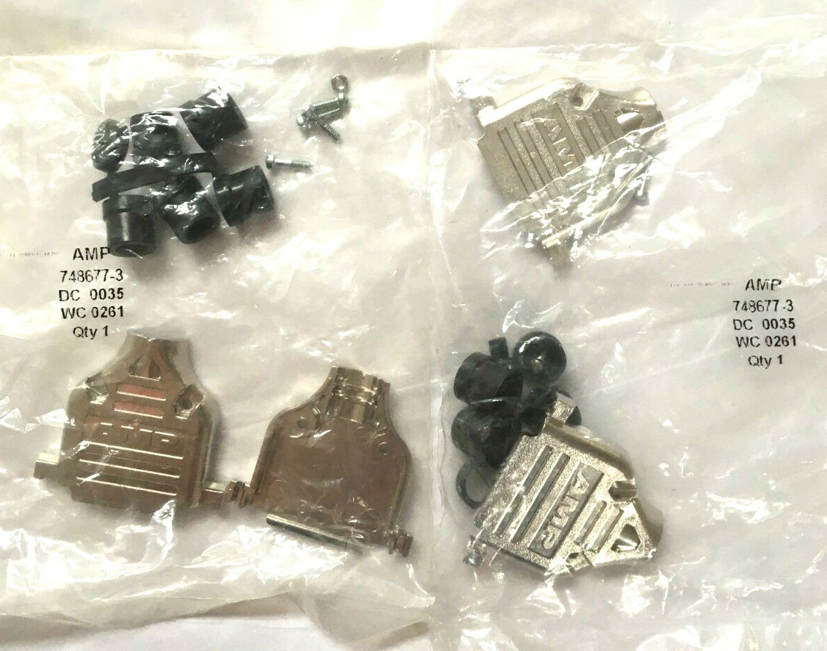 Amphenol Lot of 3 Backshell Connector Kits 748677-3 NIP | eBay