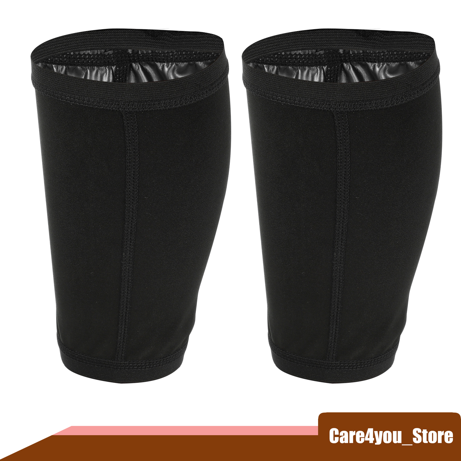 1 Pair Arm Shapers Arm Slimming Sleeves Polyester Black Silver Tone 2XL ...