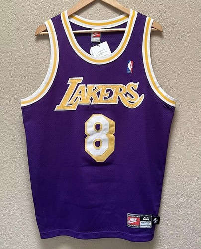 Authentic Kobe Bryant #8 Los Angeles Lakers 97-98 Jersey vintage 44 ...