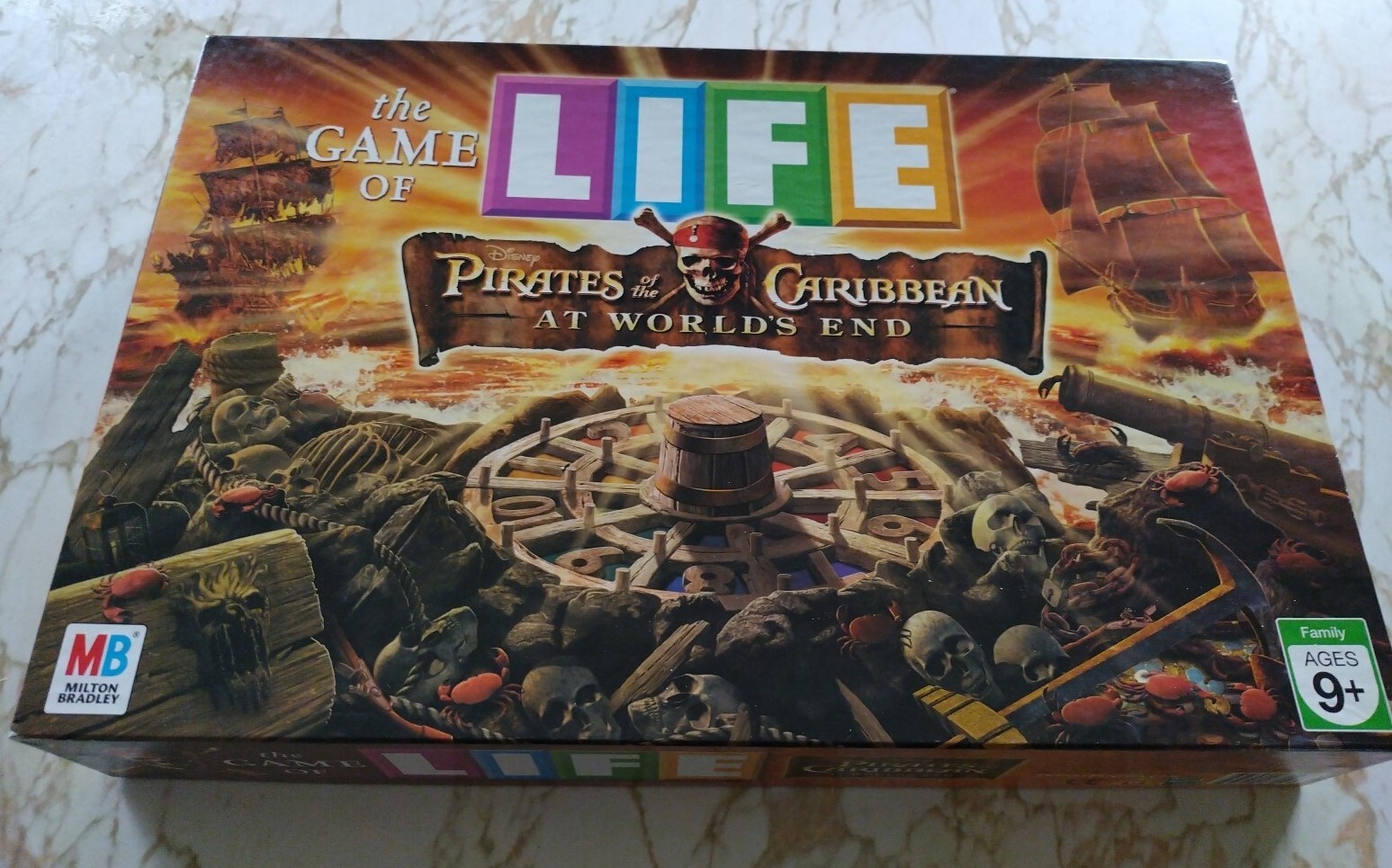 2007 Board Game of Life Pirates of the Caribbean At World's End ...
