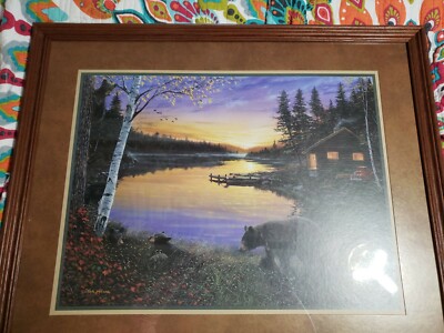 Vintage Home Interiors Framed An Signed Ervin Molnar | eBay