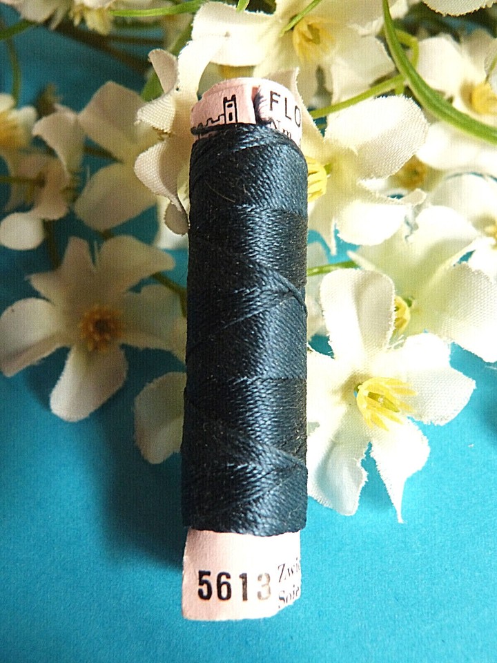 1184B Superb Bobbin Silk Cord "Flora" Marine Zwicky No. 5613 | eBay UK