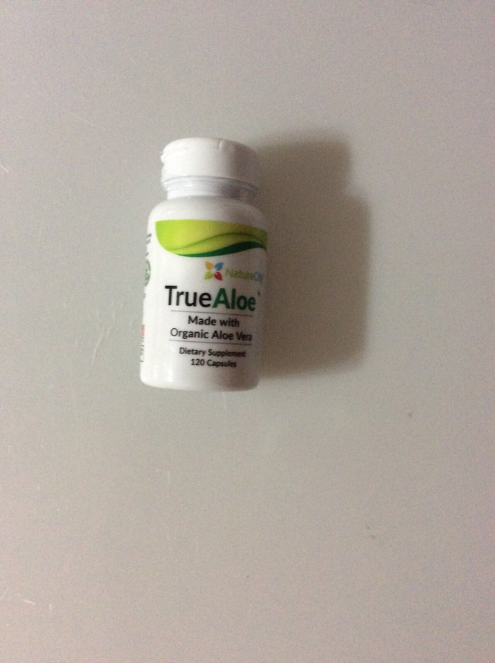 True-Aloe 40,000mg Gel Equivalent Per Capsule – Made with Organic Aloe ...