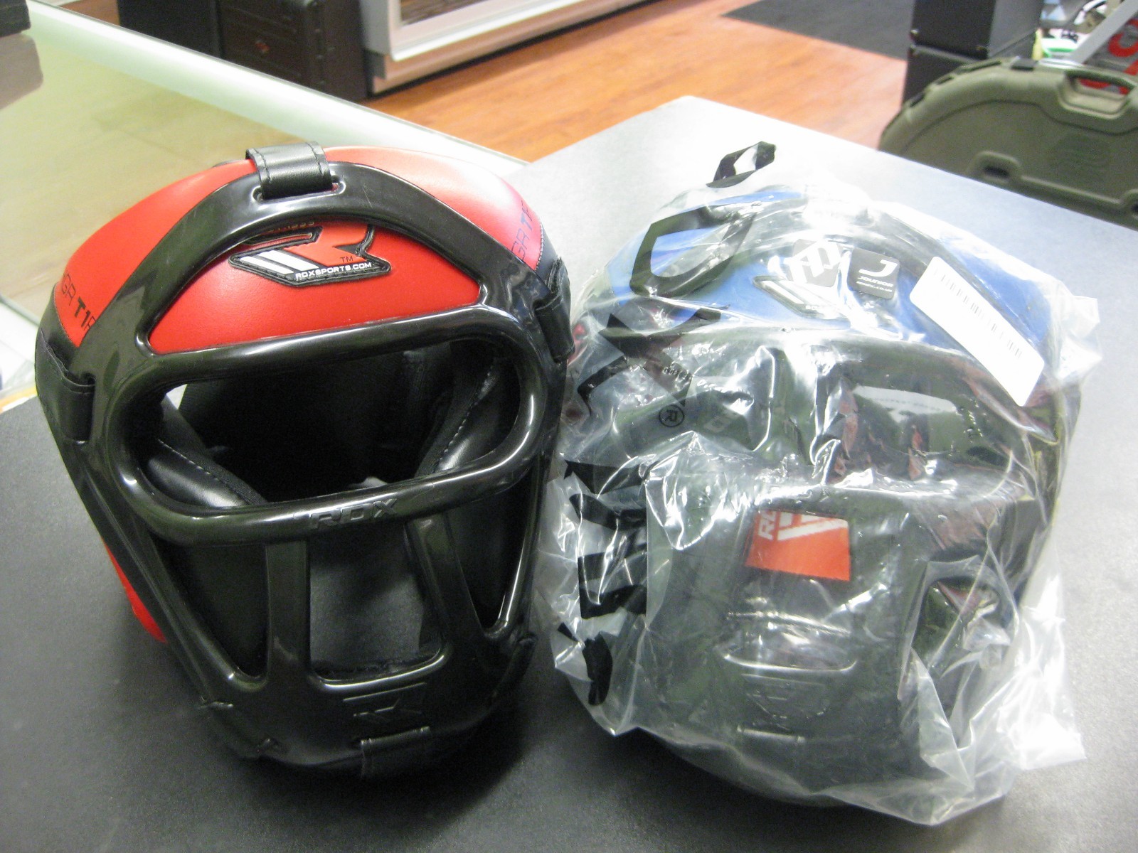 WOW!! RDX Detachable Bar Head Guard Helmets Boxing MMA Martial Arts ...