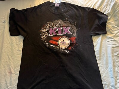 Kix Midnite Dynamite T-Shirt Size Large Authentic Original Rock Music ...