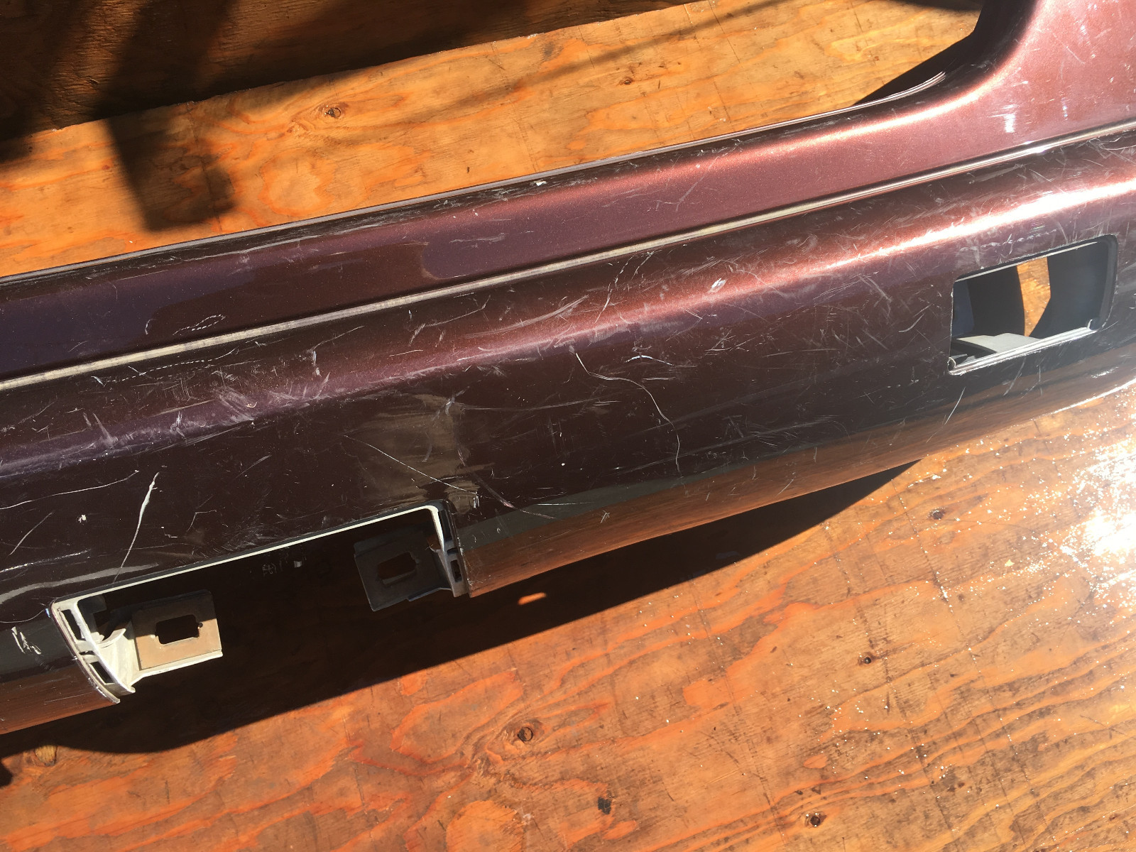 1998 1999 2000 2001 Mercedes ML320 430 ML55 rear bumper cover ...