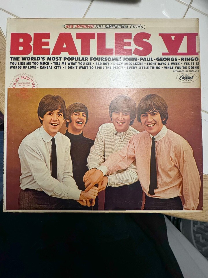 Beatles Beatles VI Vinyl Record LP Album USA 1976-83 ST 2358 | eBay