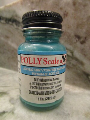 FLOQUIL POLLY SCALE RAILROAD MODEL PAINT 1oz 1 OUNCE - NYC JADE GREEN ...
