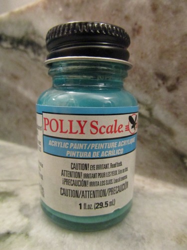 FLOQUIL POLLY SCALE RAILROAD MODEL PAINT 1oz 1 OUNCE - NYC JADE GREEN ...