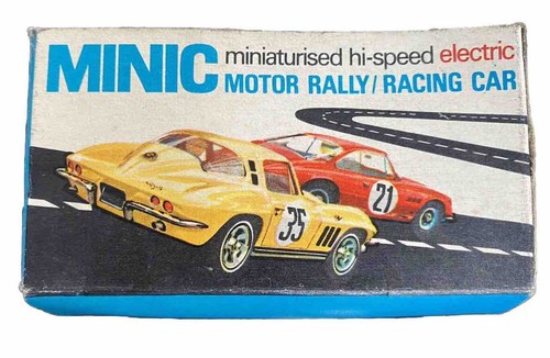 Tri-ang Minic Electric Motor Rally Racing Car Jaguar | eBay UK