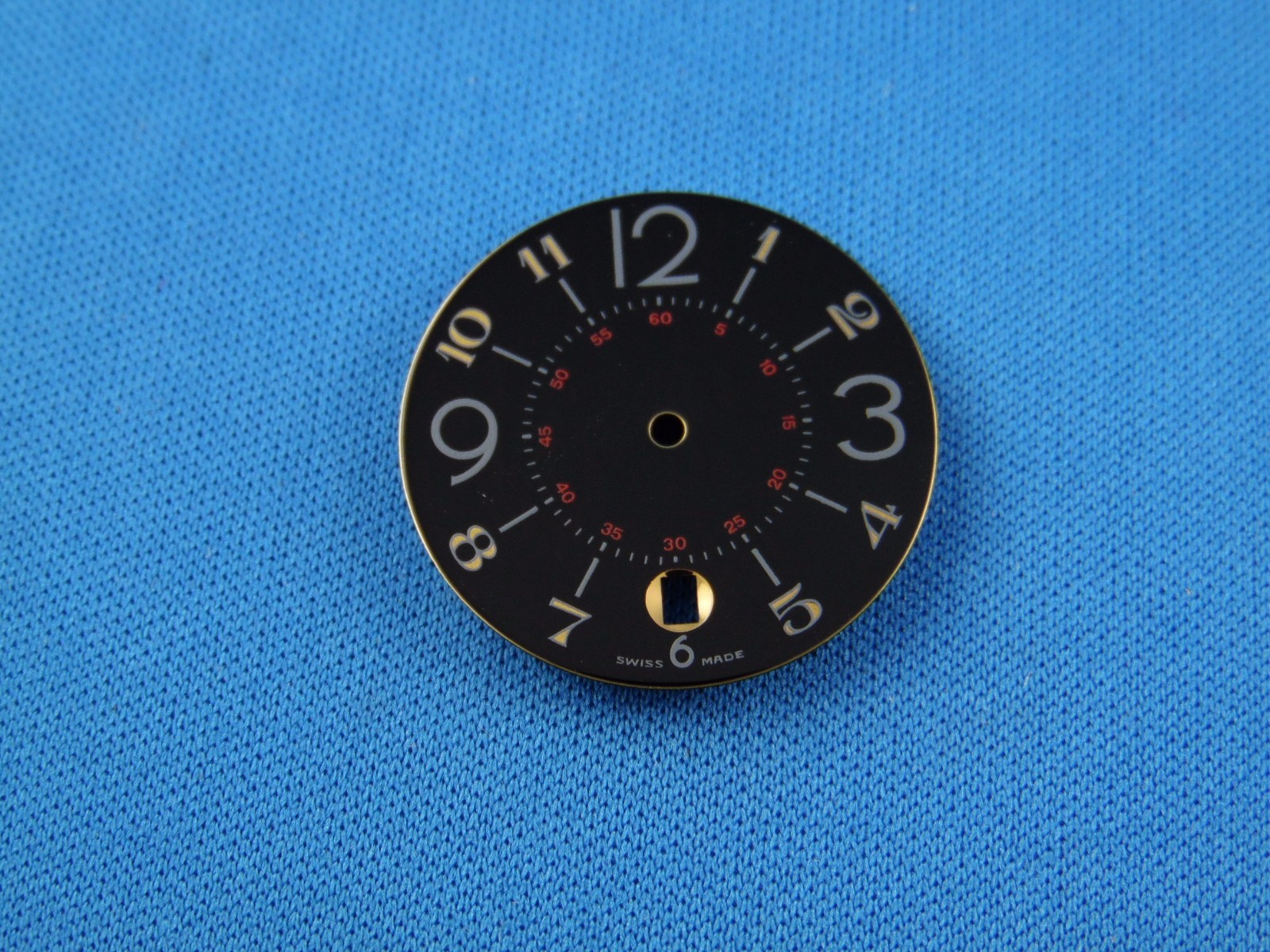 Unbranded Wrist Watch Dial 27.5mm -Swiss Made- Date Window At 6 #293 | eBay