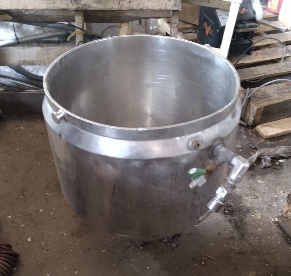 Stainless Steel Jacketed Hopper | eBay