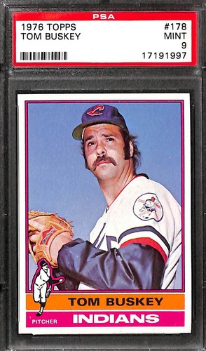 1976 Topps #178 TOM BUSKEY PSA 9 Mint 17191997 | eBay