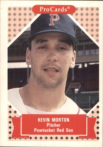 Kevin Morton 1991-92 ProCards Tomorrow's Heroes #18 RC Pawtucket Red ...