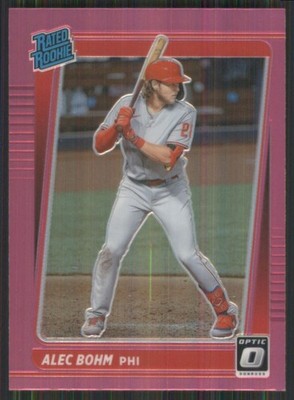 2021 Donruss Optic Pink #35 Alec Bohm RR Philadelphia Phillies 3746 | eBay