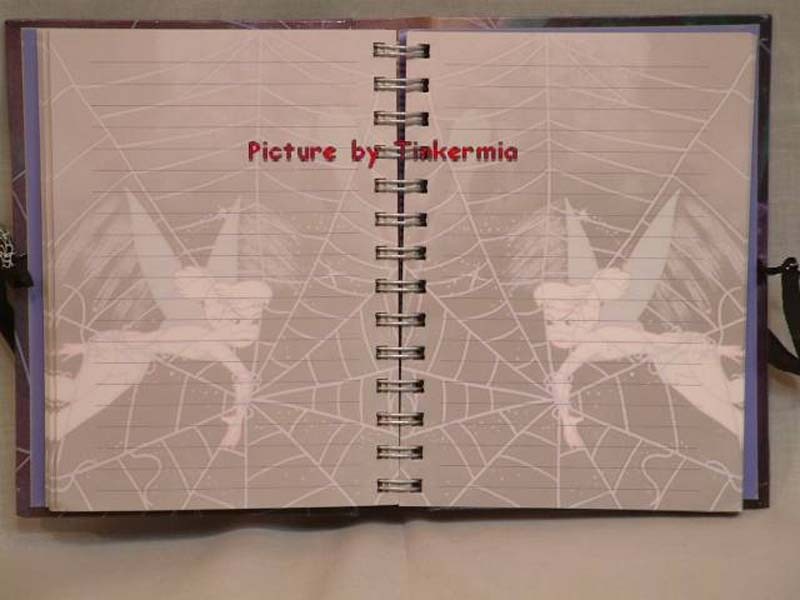 NEW TINKER BELL IN A WEB JOURNAL TYING DIARY TINKERBELL | eBay