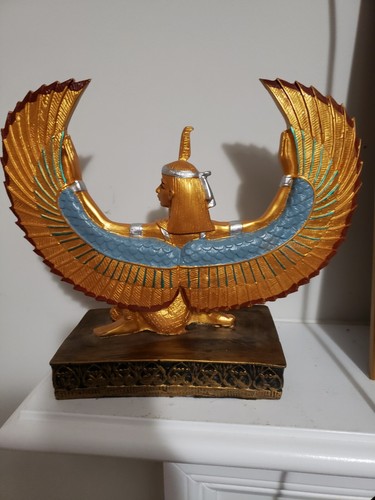 New Handmade Museum Replica Egyptian Isis Statue (11x11 inches) | eBay