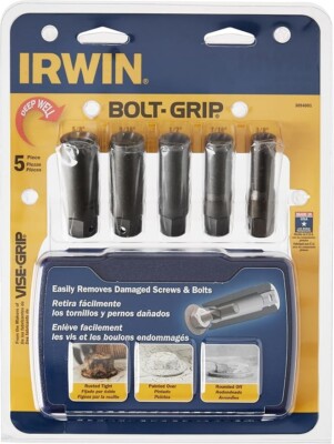 IRWIN Bolt Extractor Set for Deep Well Bolts, 5-Piece (3094001) | eBay