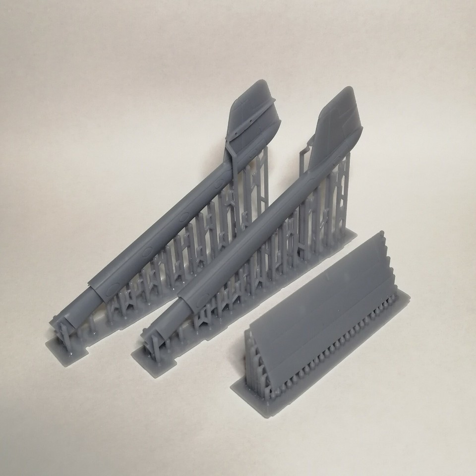 1/48 Vampire F1 Conversion For Airfix Vampire F3 - Wells Props Models ...