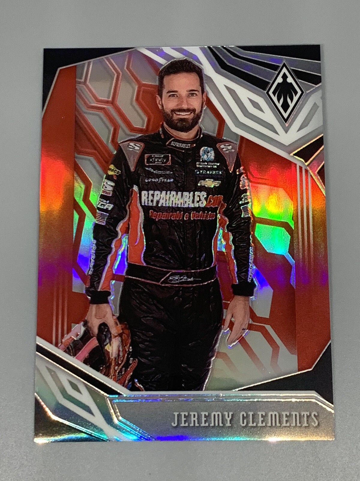 Jeremy Clements 2020 Panini Chronicles Racing /99 Red Prizm Phoenix #24 ...