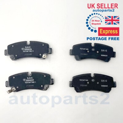 New GENUINE TEXTAR T403 Rear brake pad SET S for LDV MAXUS Deliver 9 ...