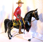 1950's.Lance O'Rourke Hartland western series Mountie Complete + custom ...