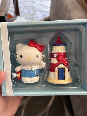 Hello kitty Sailor And Lighthouse Salt And Pepper Shaker Set | eBay