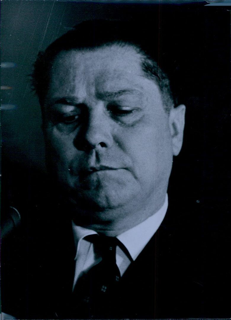 1964 James Riddle HOFFA Teamsters President Press Photo | eBay