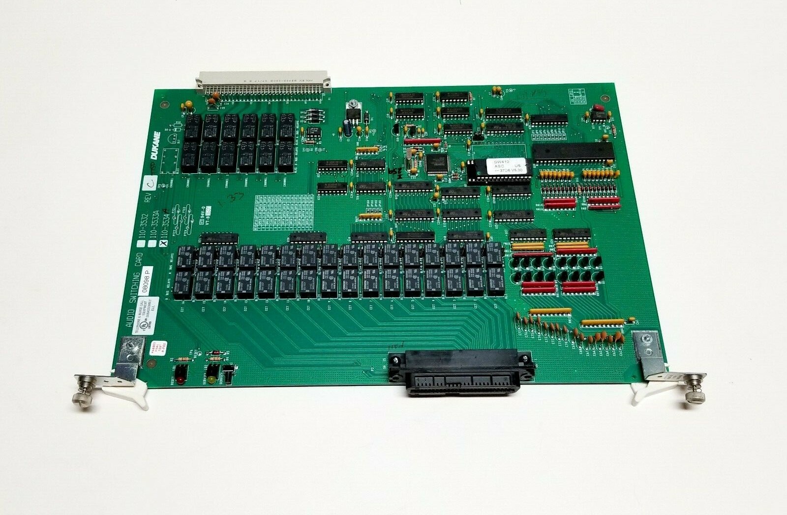 Dukane+Starcall+Intercom+Audio+Switching+Card+110-3534a+Rev+C for sale ...