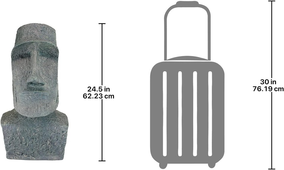 Legendary Moai Replica Statue - Honoring Easter Island Culture in Style ...