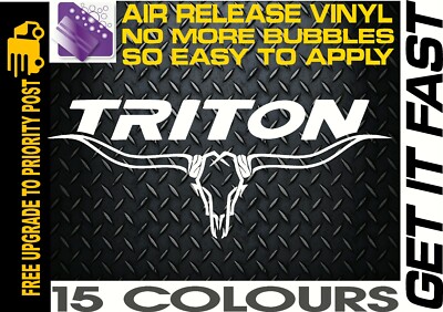 For MITSUBISHI TRITON UTE 4x4 4wd OFF ROAD sticker decal 200mm | eBay ...