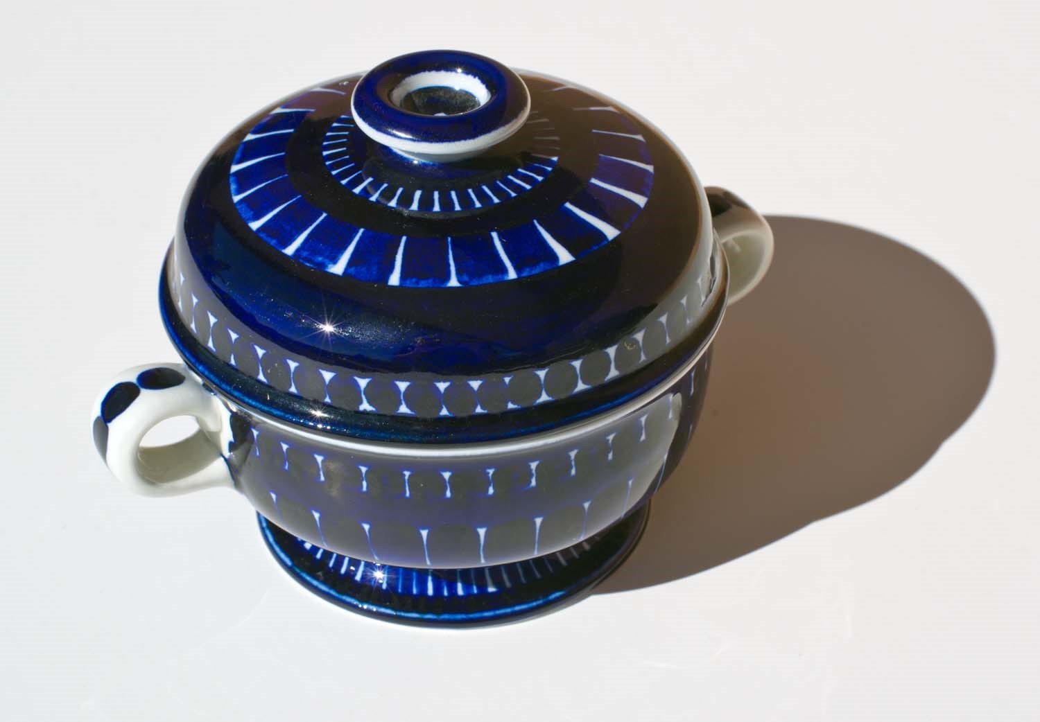 ARABIA of Finland Ulla Procope VALENCIA Covered Vegetable Casserole ...
