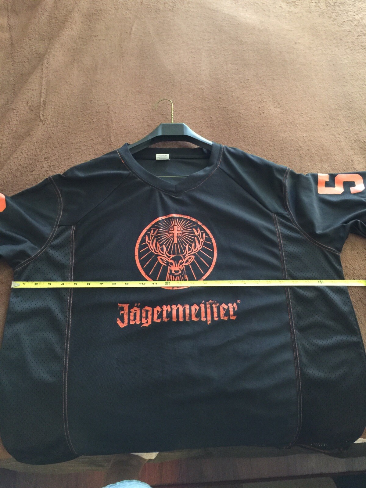 Vintage Jagermeister 56 Yard Line Double Sided Mens F… - Gem