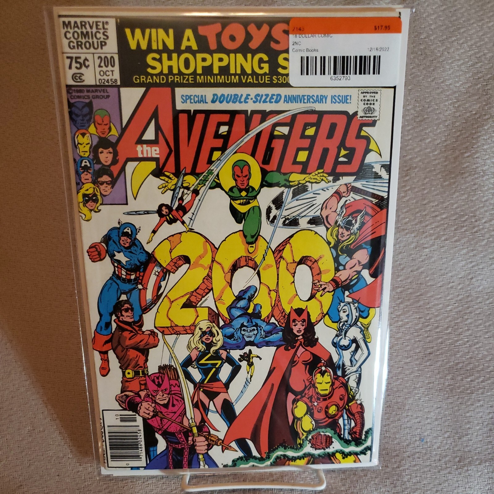 Avengers #200 (Marvel 1980) Anniversary Issue - 1st App of Marcus ...