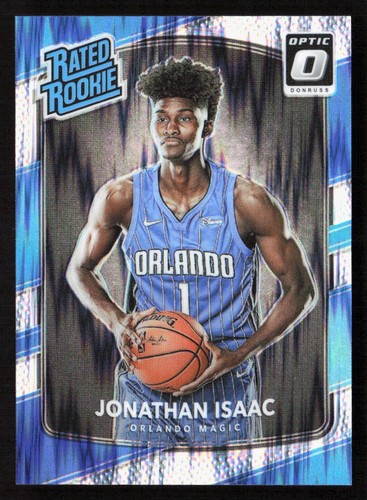 2017-18 Panini Donruss Optic Jonathan Isaac Rated Rookie Flash Prizm RC ...