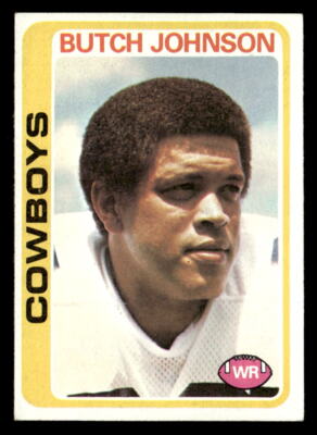 Butch Johnson 1978 Topps Card #252 Dallas Cowboys | eBay